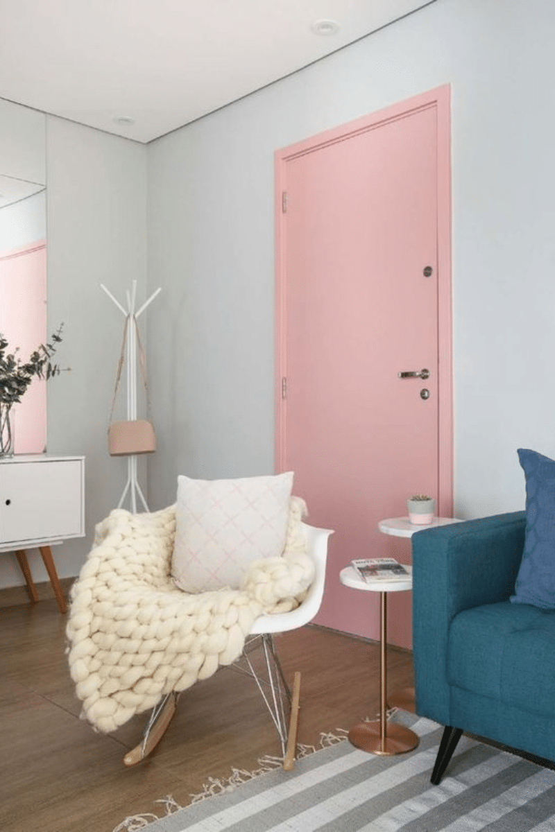 Rosa na decoração como Refúgio de Beleza e Autocuidado - Studio Co.Crie