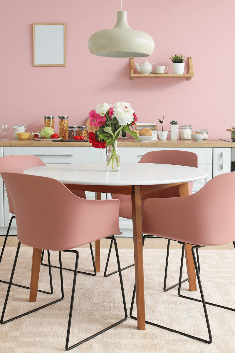 Rosa na decoração como Refúgio de Beleza e Autocuidado - Studio Co.Crie